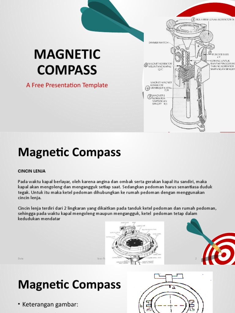 Kompas Magnetik: Fungsi dan Komponen | PDF | Griya & Taman | Sains ...