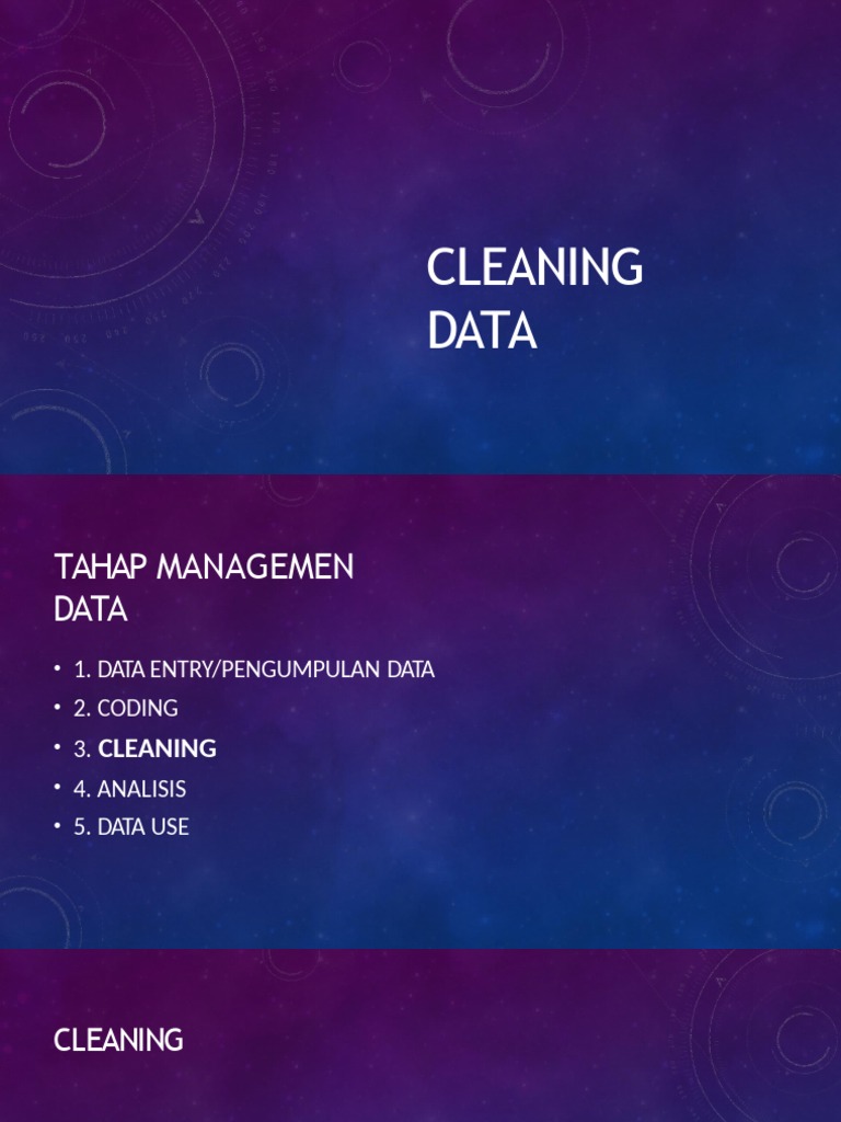 Proses Pembersihan Data yang Efektif | PDF