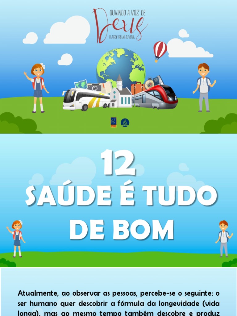 12 - Saude e Tudo de Bom | PDF | Gênesis (livro) | Bíblia 12 - Saude e Tudo de Bom | PDF | Gênesis (livro) | Bíblia