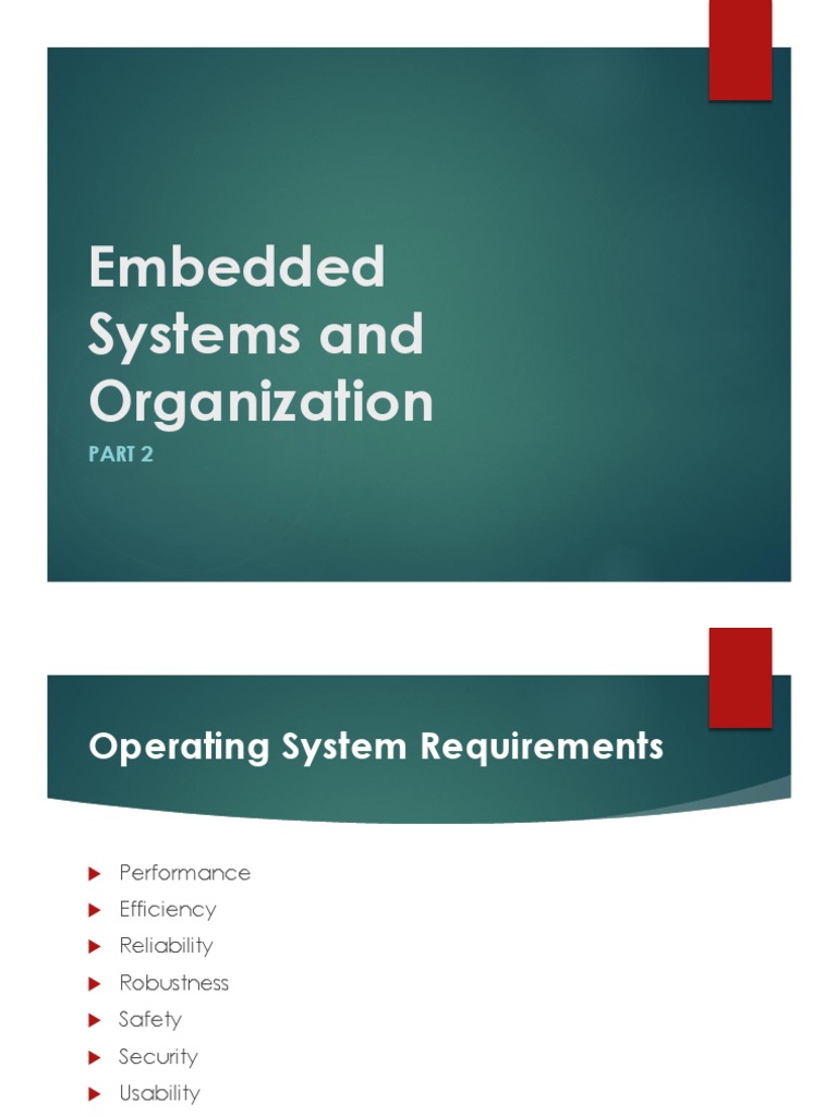 Embedded Systems and Organization | PDF | Reliability Engineering | Embedded System