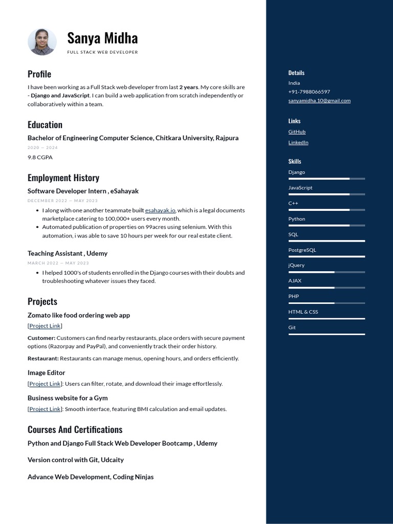 DXC Resume | PDF | World Wide Web | Internet & Web