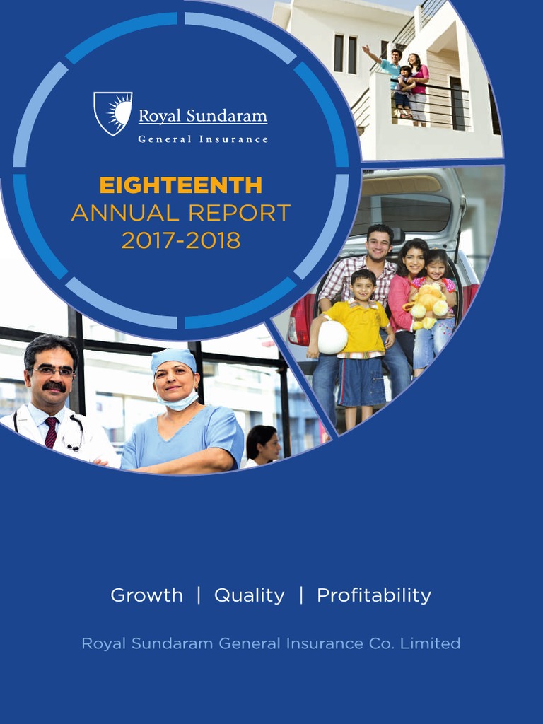 Annual Report Financial Year 2017 2018 | PDF | Insurance | Audit