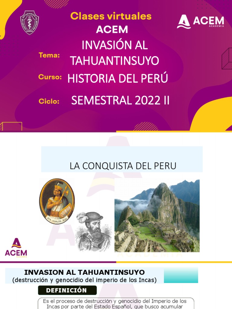 Conquista de Los Incas | PDF | Francisco Pizarro | Imperio Inca