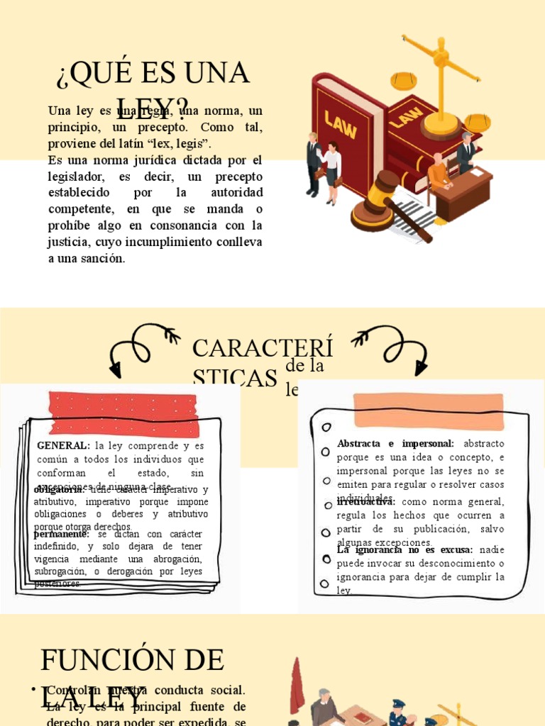 ¿Qué Es Una Ley? | PDF | Estatuto | Constitución