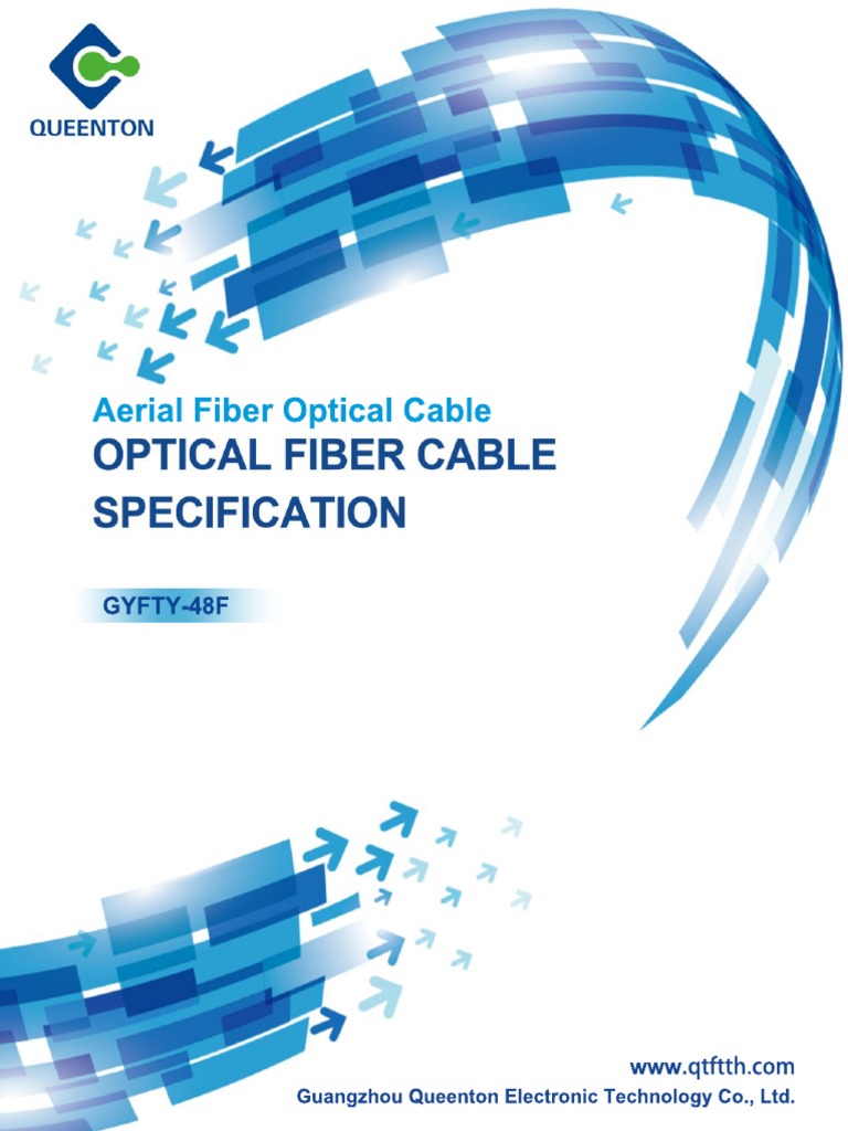 GYFTY-48F Aerial Fiber Cable Specs | PDF