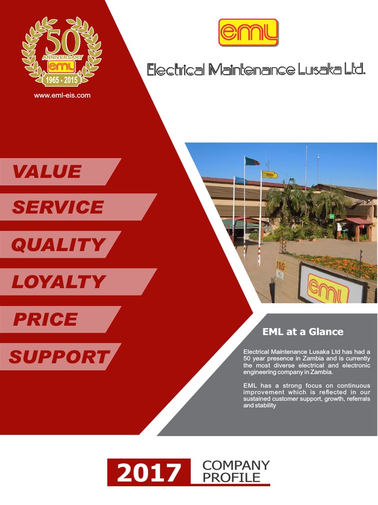 EML Company Profile | PDF