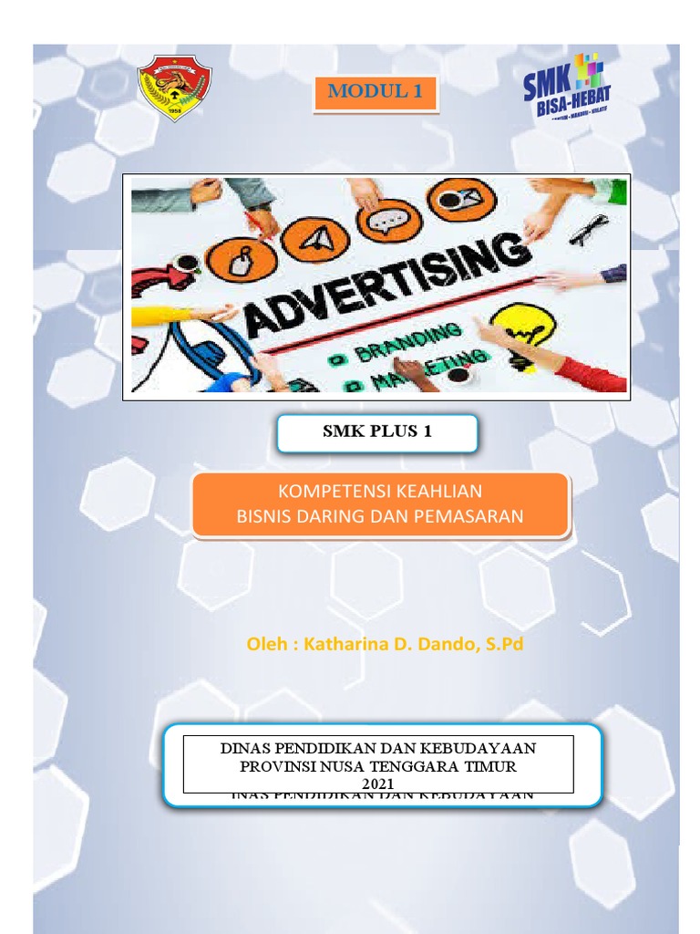 MODUL 1 ADVERTISING BISNIS RITEL - Katharina Dando | PDF