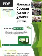 NCFRS-GIS Enrollment Form FINAL v2 | PDF | Coconut | Farms