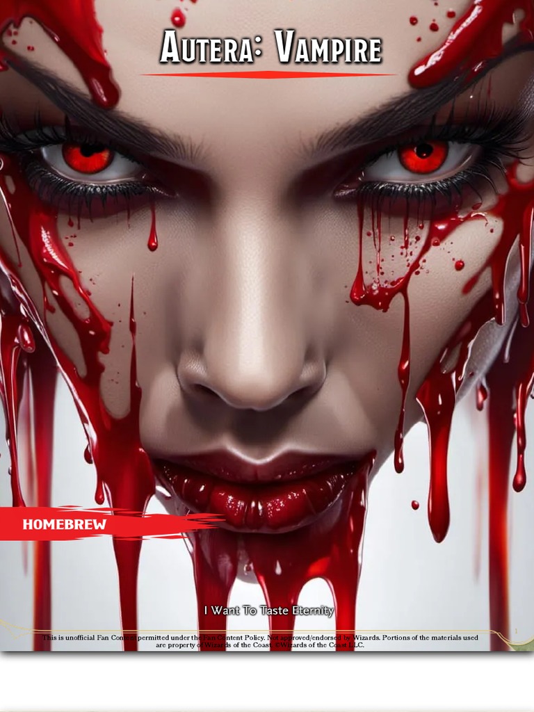 Autera - Vampire - GM Binder | PDF | Vampires | Werewolves