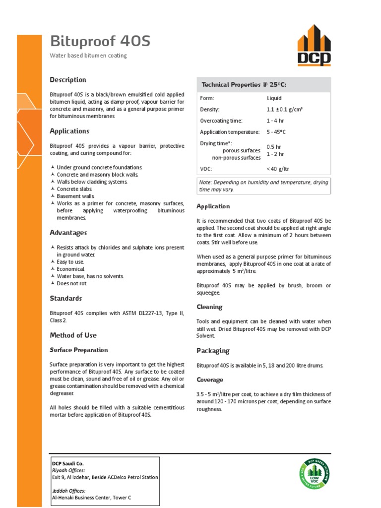 Bituproof | PDF | Materials Science | Chemical Substances