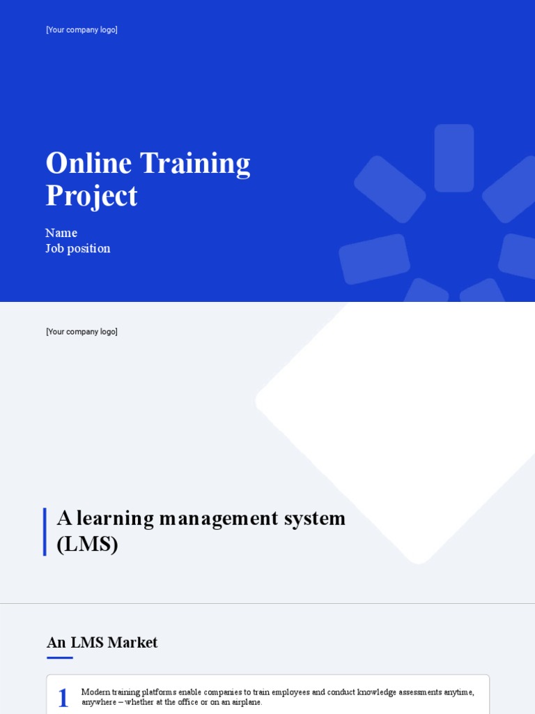 LMS Presentation Template | PDF | Educational Technology | Computing