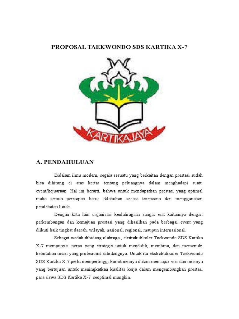 Proposal Eskul Aikido | PDF | East Asian Martial Arts | Combat Sports