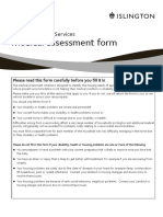 Medical Assessment Form DH3008 0521 | PDF | Health Professional | Privacy