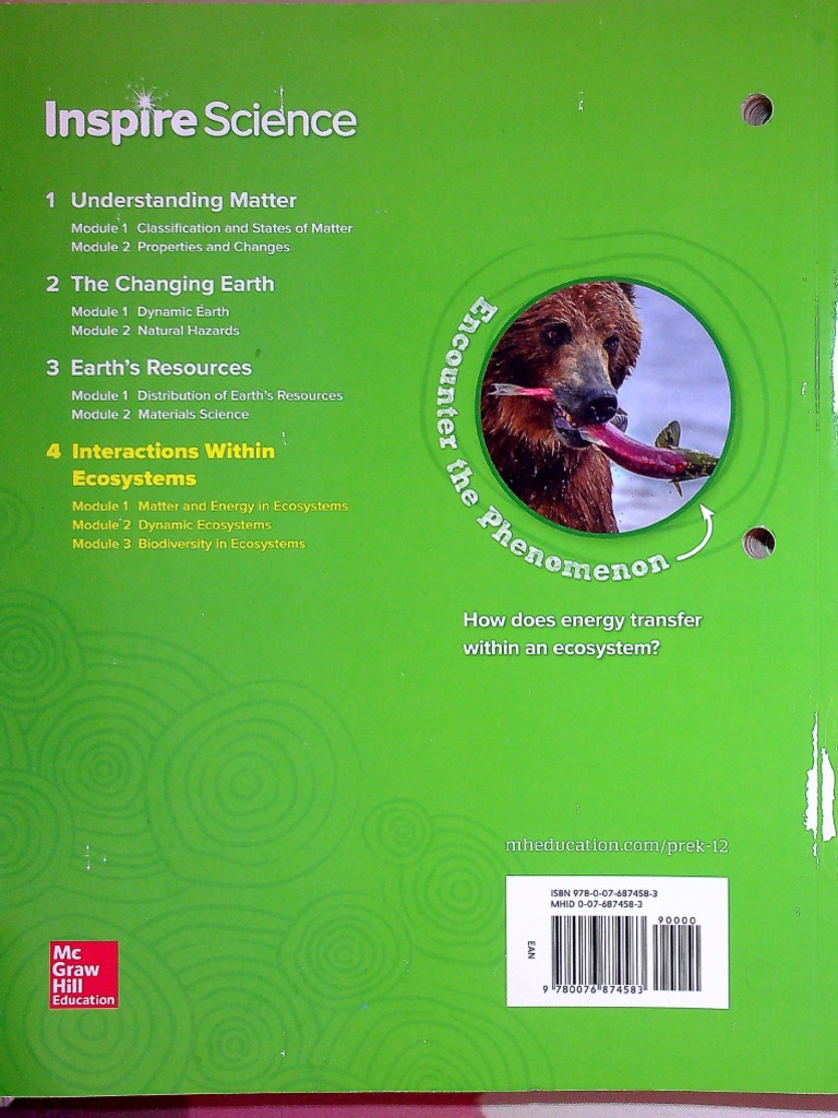 g8 Unit 4 Inspire Science7 | PDF