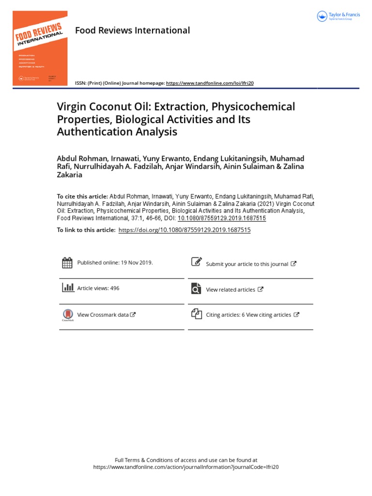 29.virgin Coconut | PDF | Coconut Oil | Lipoprotein 29.virgin Coconut | PDF | Coconut Oil | Lipoprotein