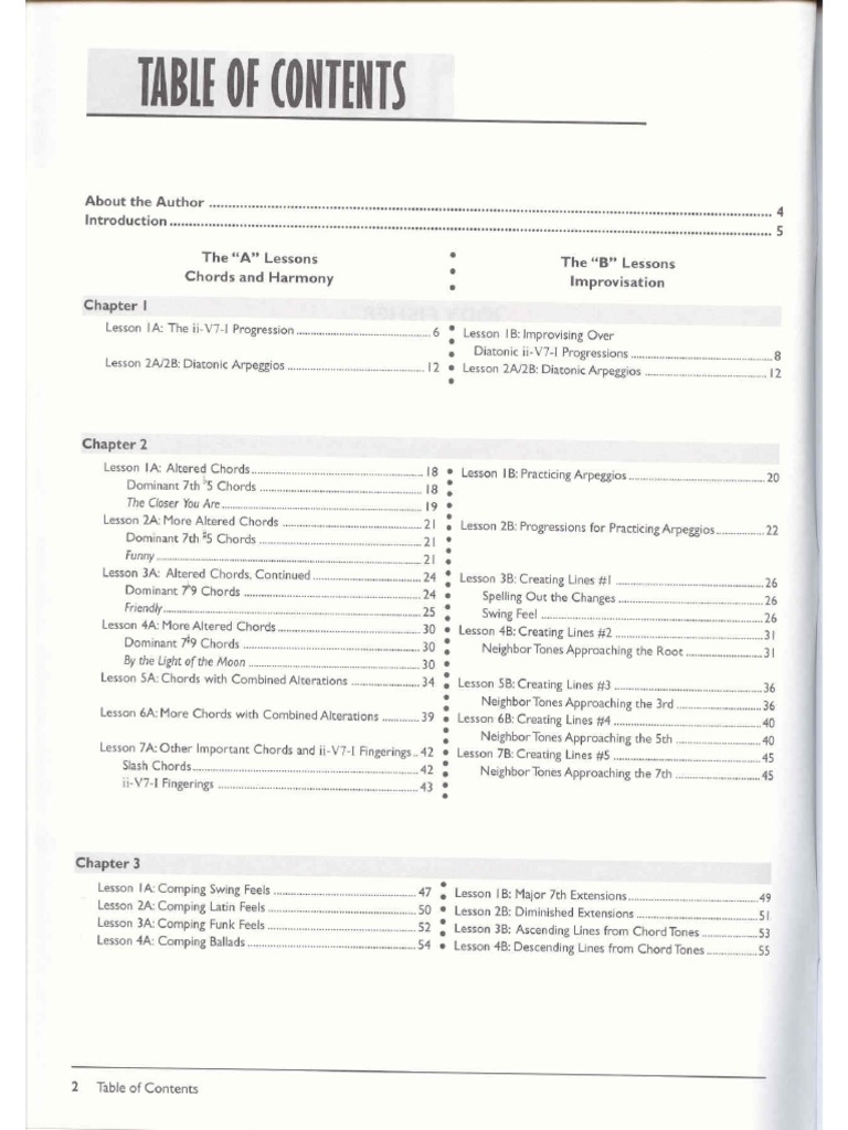 Jazz Guitar A Complete Method Intermediate Jody Fisher PDF (Dragged) 2 | PDF