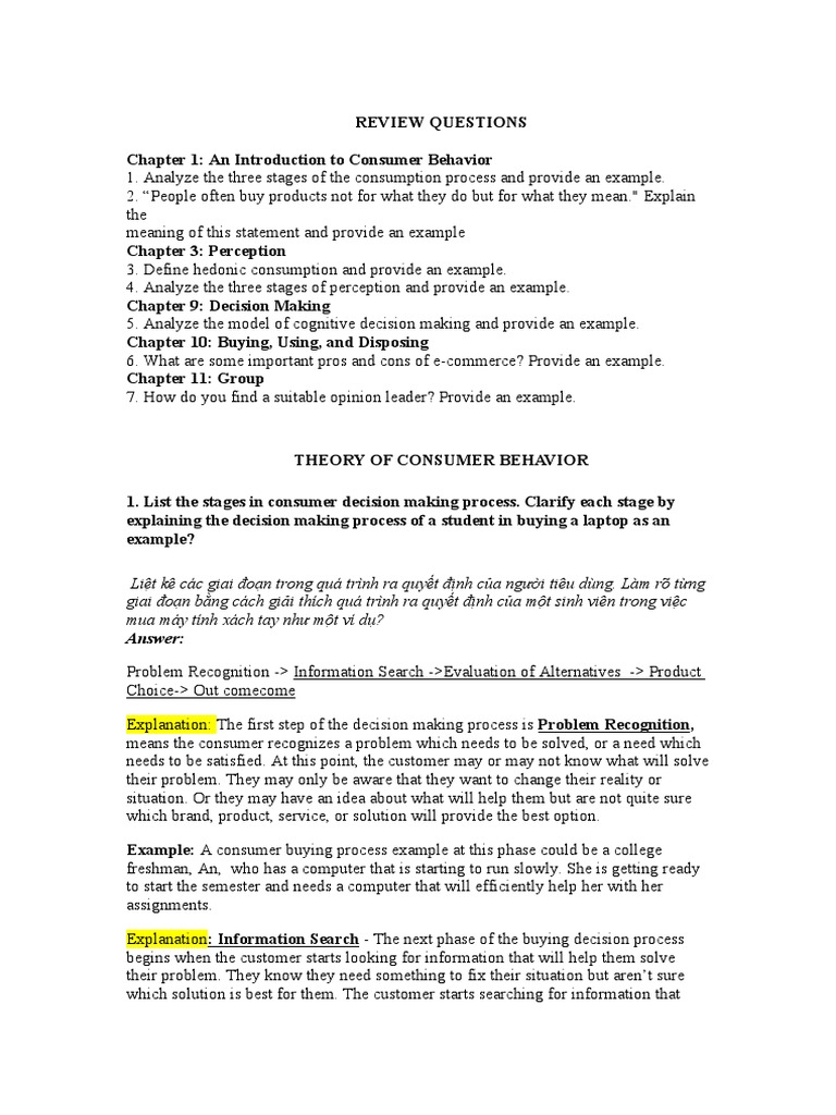 Review Questions Case Study | PDF | Id | Learning