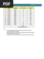 Latihan Dummy Project Excel Pemula | PDF