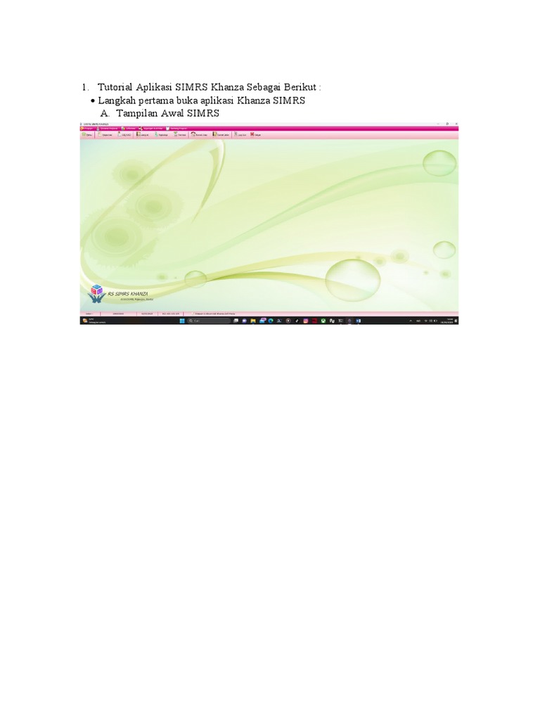 Panduan Penggunaan Aplikasi SIMRS Khanza | PDF | Bisnis