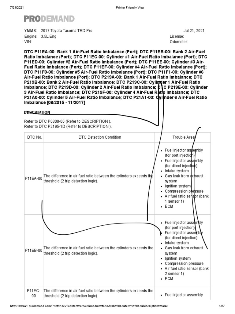 Código p390 | PDF | Diesel Engine | Fuel Injection