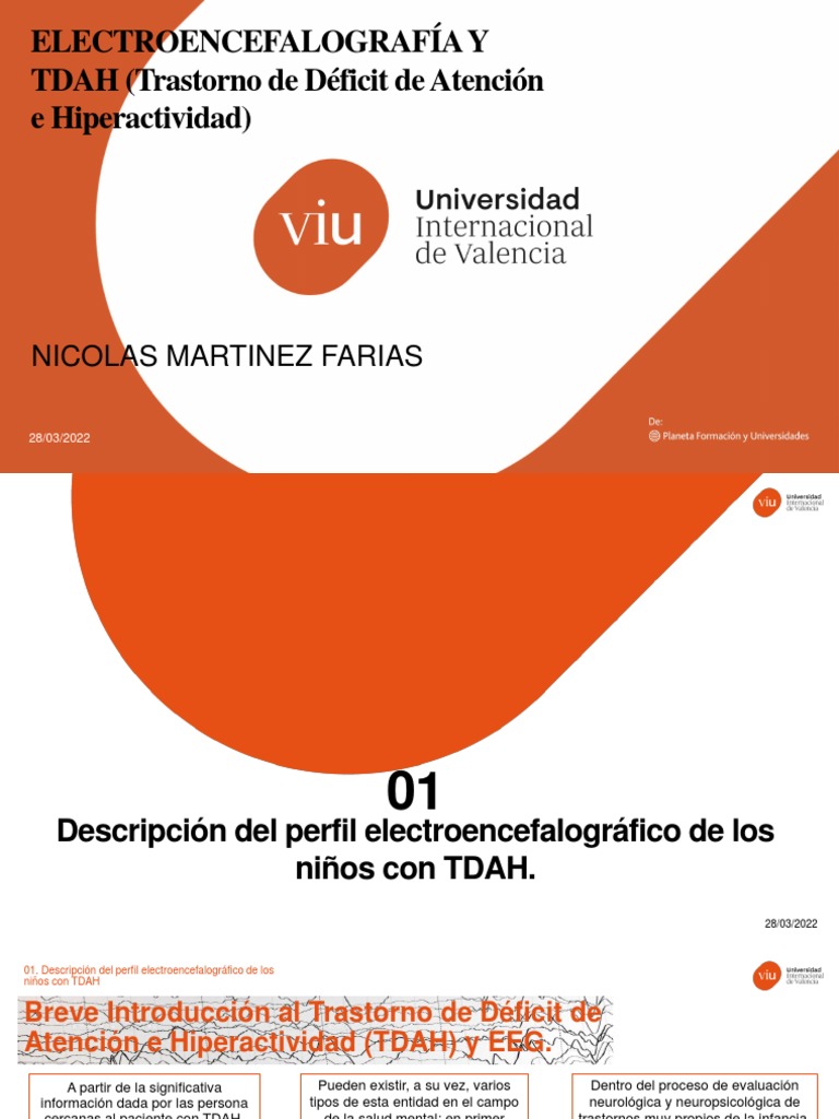 Trabajo EEG y TDAH | PDF | Desorden hiperactivo y deficit de atencion ...