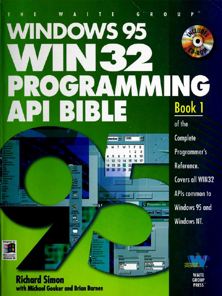 Windows 95 WIN 32 Programming API Bible (Richard J. Simon, Michael Gouker Etc.) | PDF