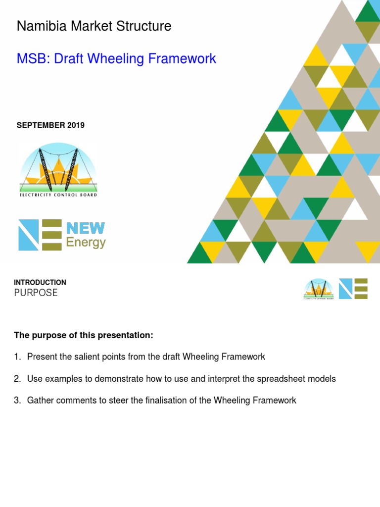 Namibia's Wheeling Framework Guide | PDF | Long Run And Short Run ...