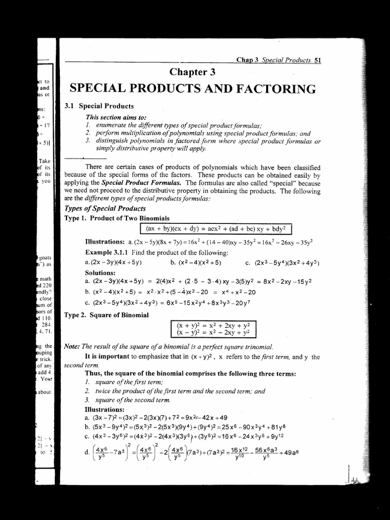 Polynomial Factoring Guide | PDF | Teaching Methods & Materials
