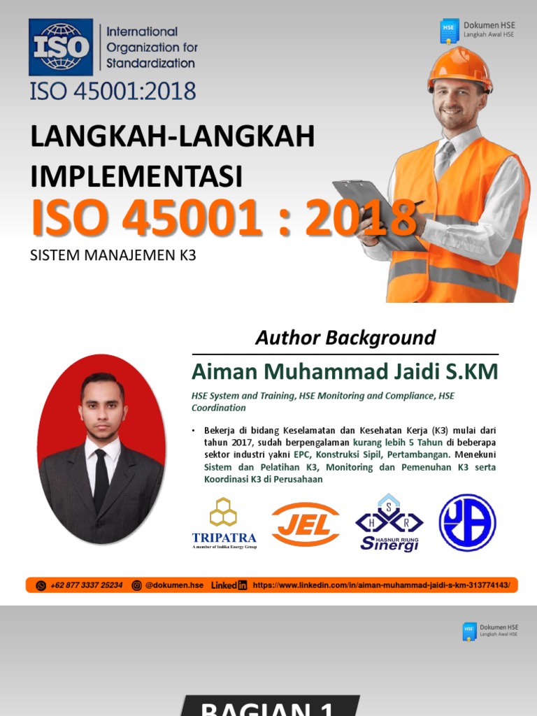 Implementasi ISO 45001-2018 | PDF