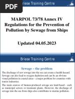 Marpol Annex 4 | PDF | Sewage Treatment | Sewage