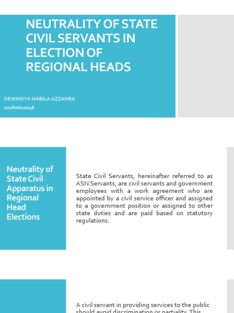 Exam Video Asn Neutrality of State Civil Servants | PDF | Civil Service ...