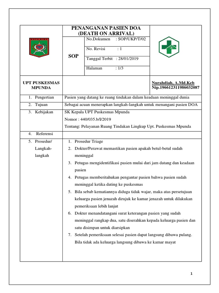 Sop Doa | PDF