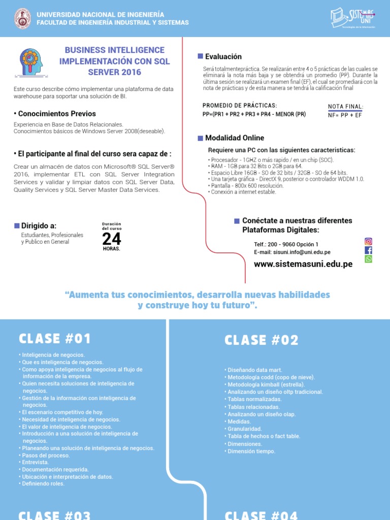 Business Intelligence Implementación Con SQL Server 2016 | PDF ...