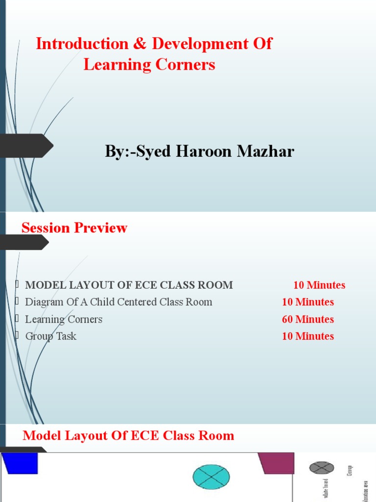 Introduction & Development of Learning Corners | PDF | Literacy ...