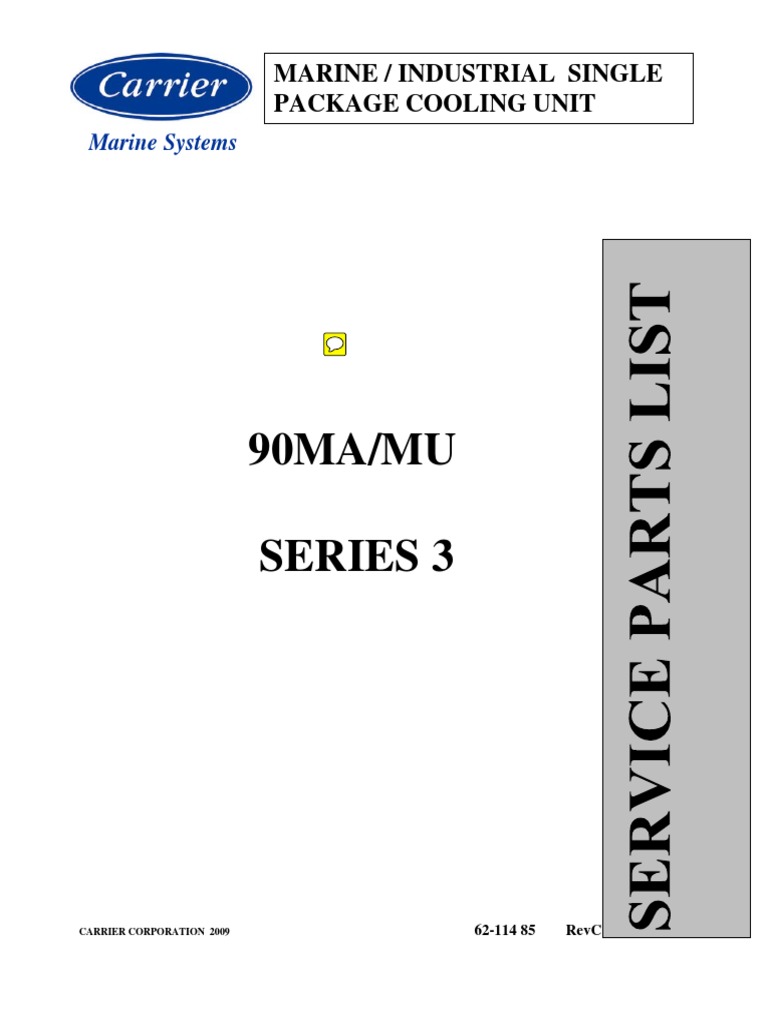 Carrier 90MA404-931 Pièces Détachées | PDF | Building Automation | Manufactured Goods