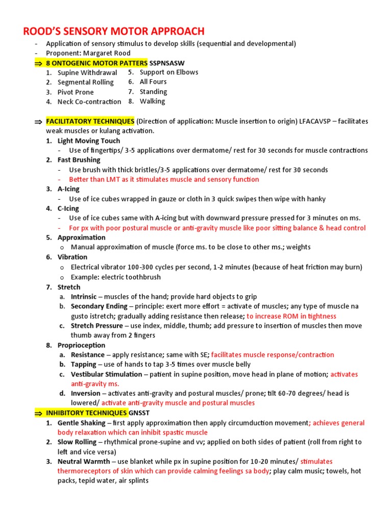 Rood Approach | PDF | Soft Tissue | Human Anatomy