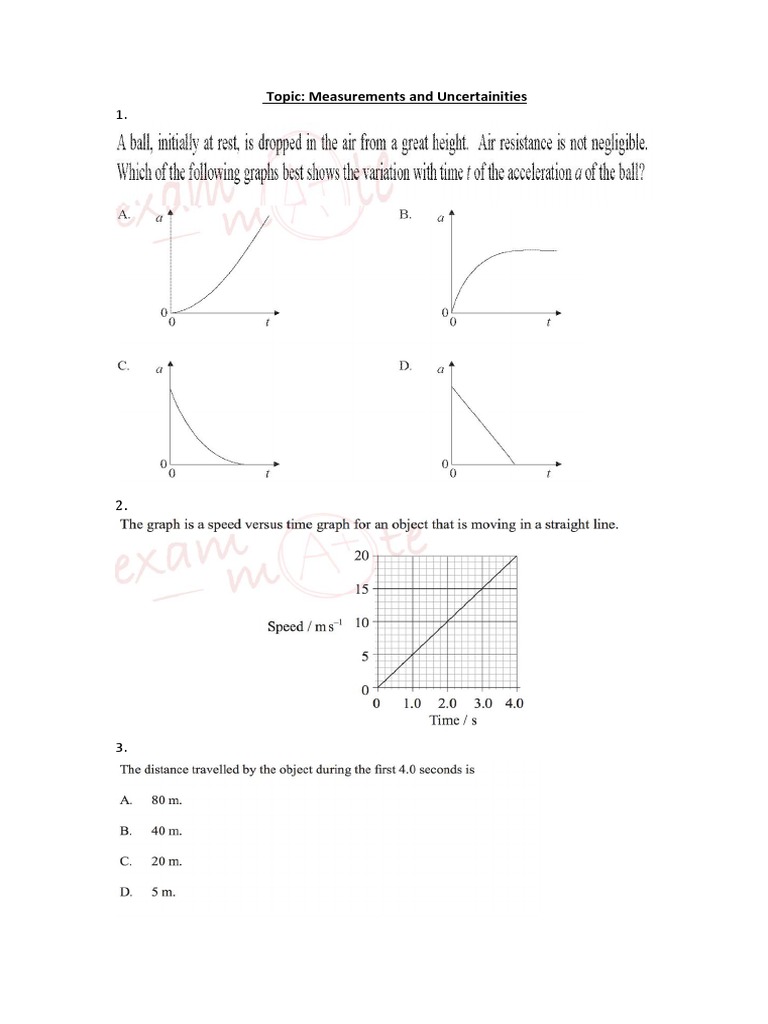 Measurements and Uncertainties in Physics | PDF