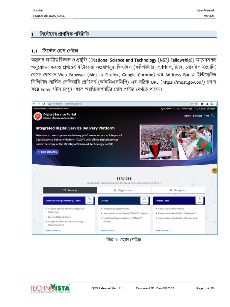 Nst-Fellowship Grant User Manual | PDF