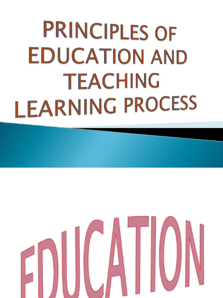Teaching Learning Process PPT (Autosaved) | PDF | Philosophy Of ...