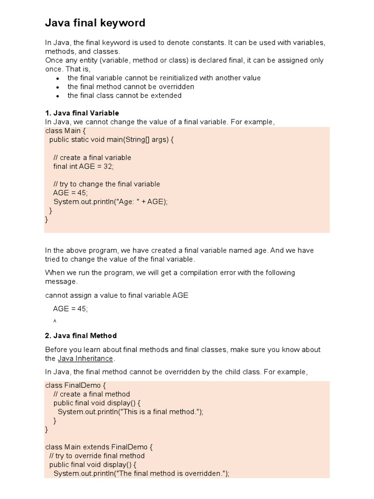 Final Package Class Path Pdf Method Computer Programming