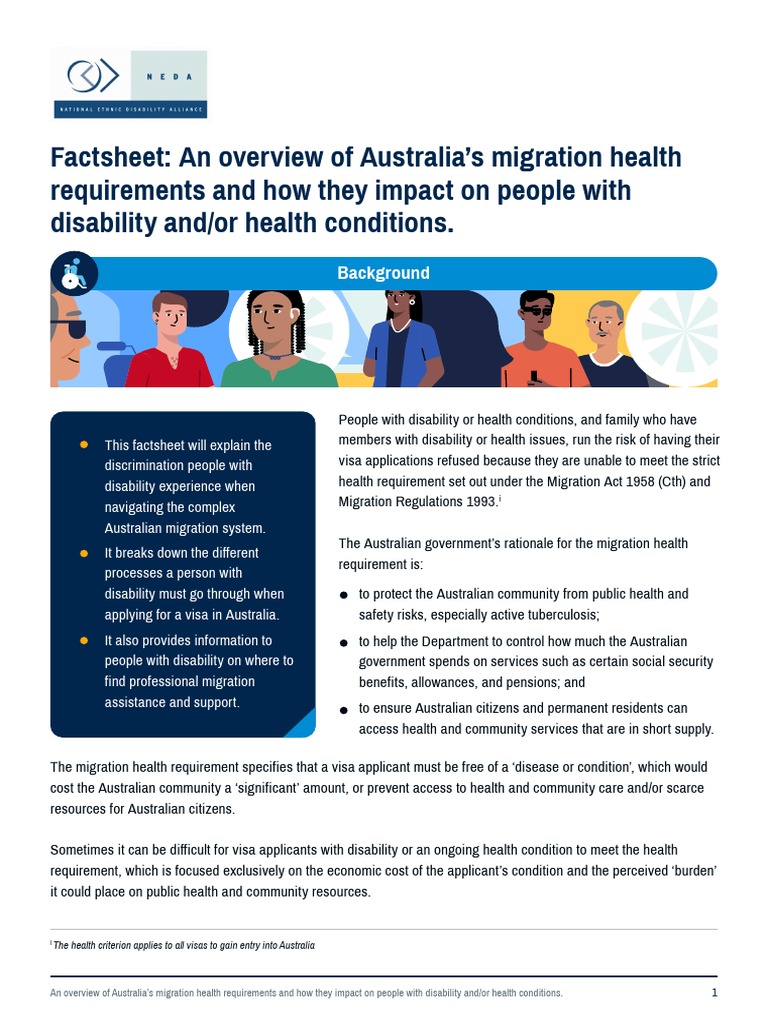 Australia's Migration Health Requirements Explained | PDF | Travel Visa ...
