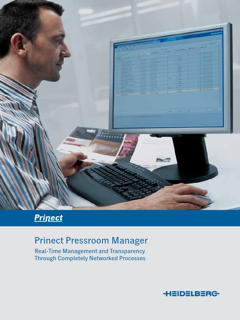 Prinect Pressroom Manager en | PDF | Computer Engineering | Computer Science