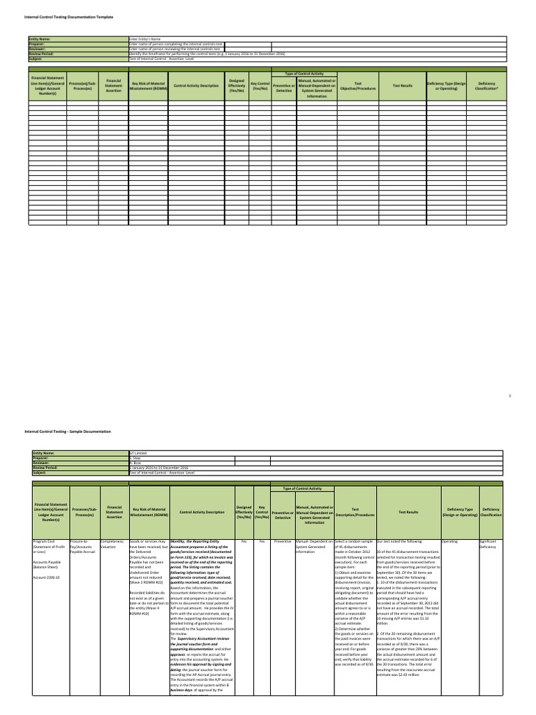 Appendix 4 | Download Free PDF | Internal Control | Accrual