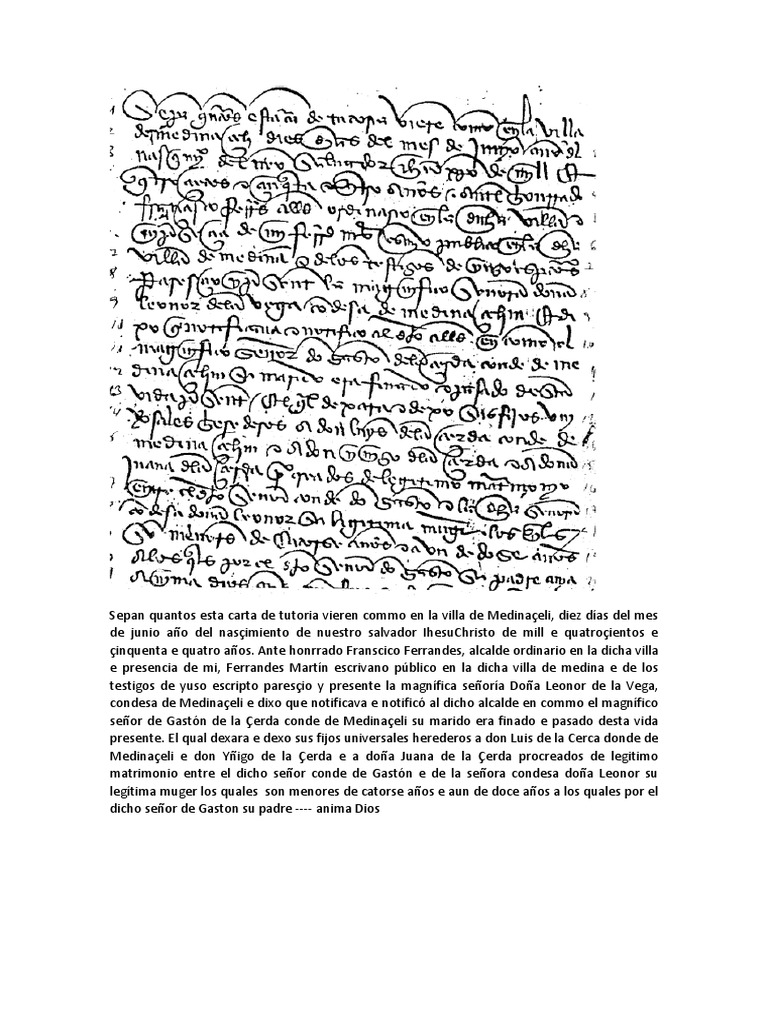 Láminas Resueltas de Paleografía | PDF