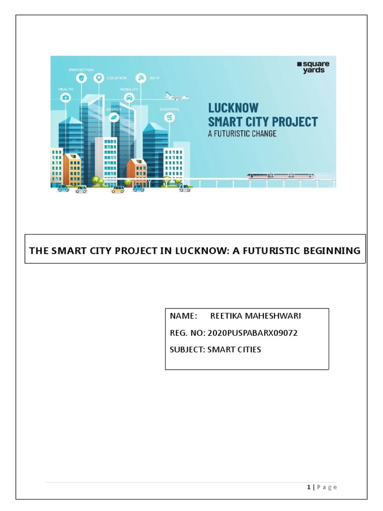 Concept For Lucknow Smart City | PDF | Infrastructure | Surveillance