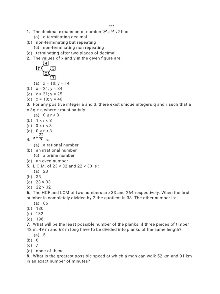 Chapter 1 Maths | PDF | Mathematical Notation | Number Theory