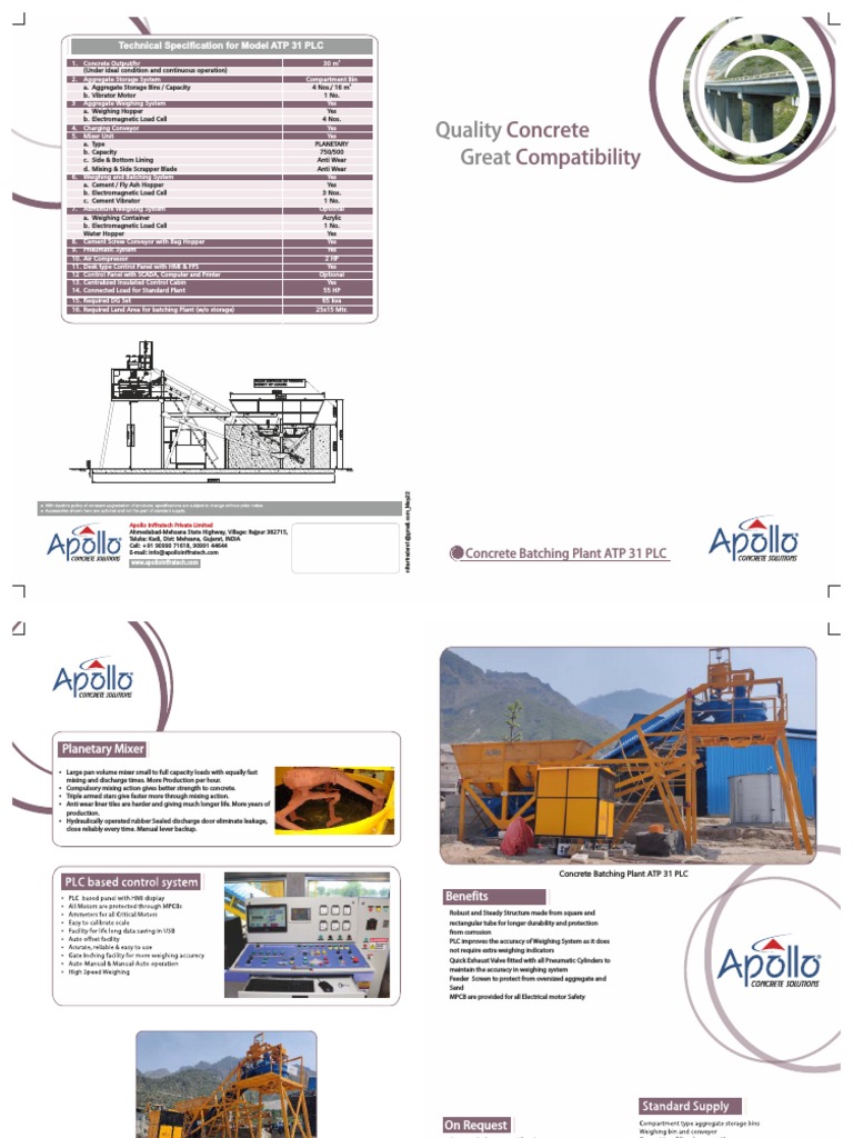 Batching Plant 30cum | PDF