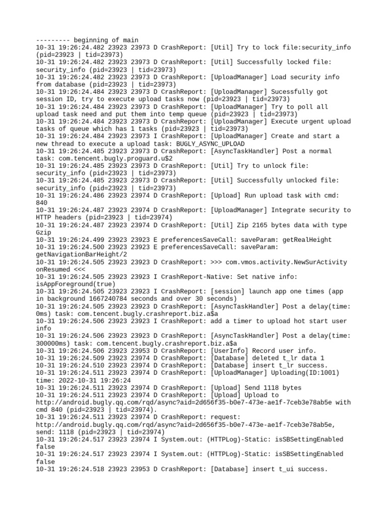 Log | PDF | Java (Programming Language) | Data