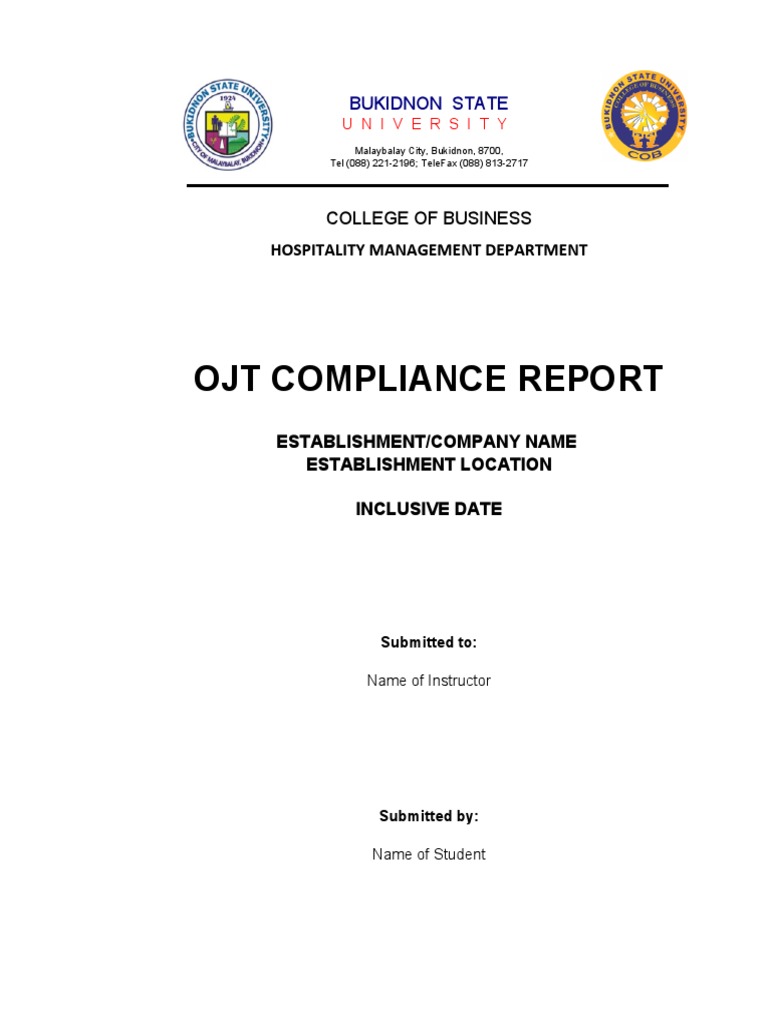 Compliance Report Form | PDF | Behavioural Sciences | Learning