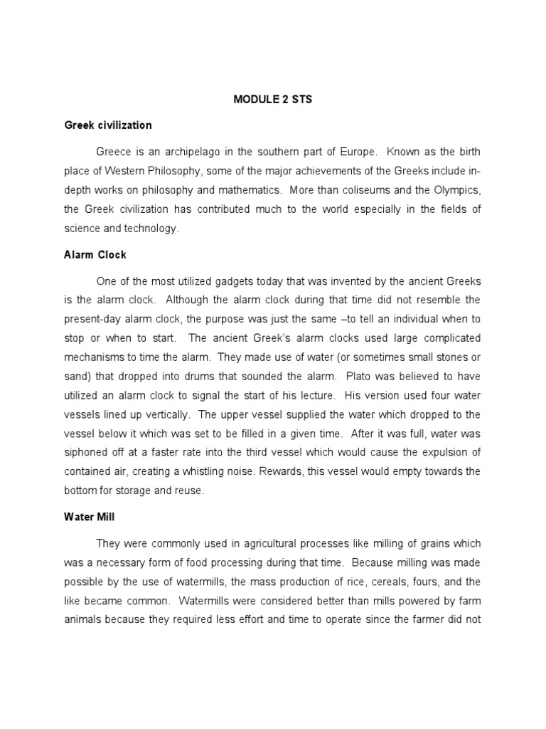 Module 2 STS | PDF | Gunpowder | Printing Press